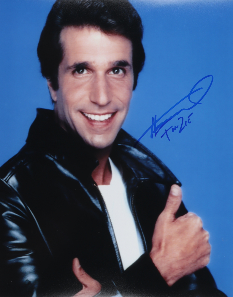 Henry Winkler Signed "Happy Days" 11x14 Photo Inscribed "Fonzie" (AutographCOA) | Pristine Auction