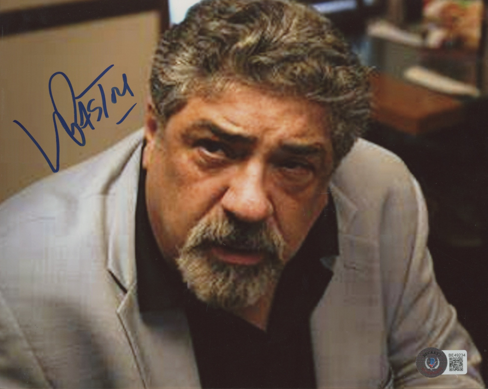 Vincent Pastore Signed "The Sopranos" 8x10 Photo (Beckett) | Pristine ...