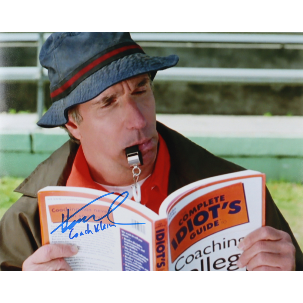 Henry Winkler Signed "The Waterboy" 11x14 Photo Inscribed "Coach Klein ...