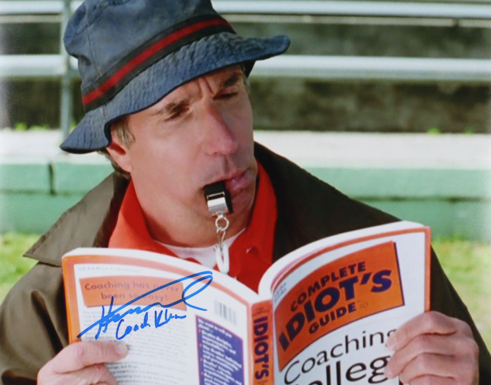 Henry Winkler Signed "The Waterboy" 11x14 Photo Inscribed "Coach Klein ...