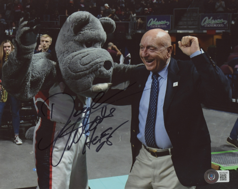Dick Vitale Signed 8x10 Photo Inscribed "HOF 08" (Beckett) | Pristine ...