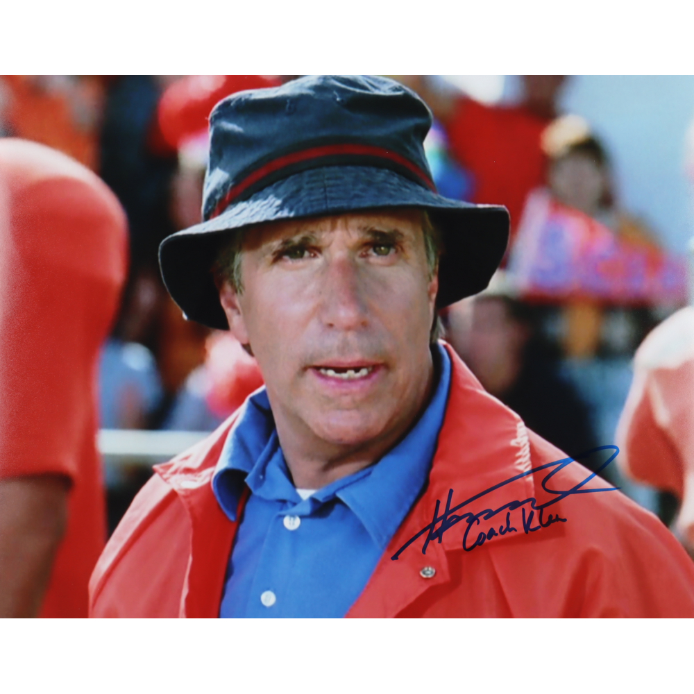 Henry Winkler Signed "The Waterboy" 11x14 Photo Inscribed "Coach Klein ...