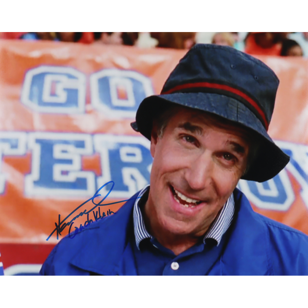 Henry Winkler Signed "The Waterboy" 11x14 Photo Inscribed "Coach Klein ...