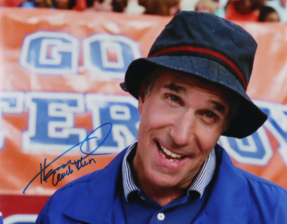 Henry Winkler Signed "The Waterboy" 11x14 Photo Inscribed "Coach Klein ...