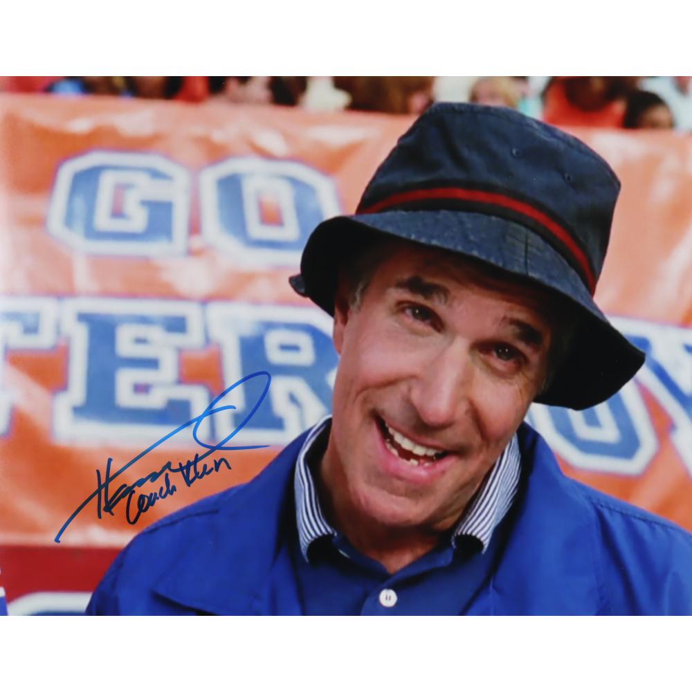 Henry Winkler Signed "The Waterboy" 11x14 Photo Inscribed "Coach Klein ...