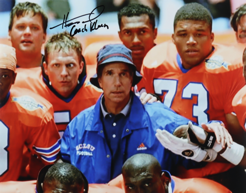 Henry Winkler Signed "The Waterboy" 11x14 Photo Inscribed "Coach Klein ...