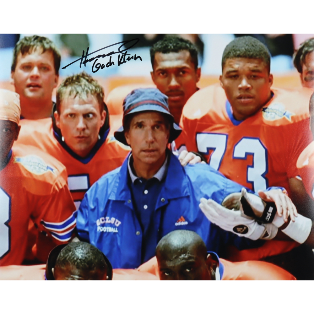 Henry Winkler Signed "The Waterboy" 11x14 Photo Inscribed "Coach Klein ...