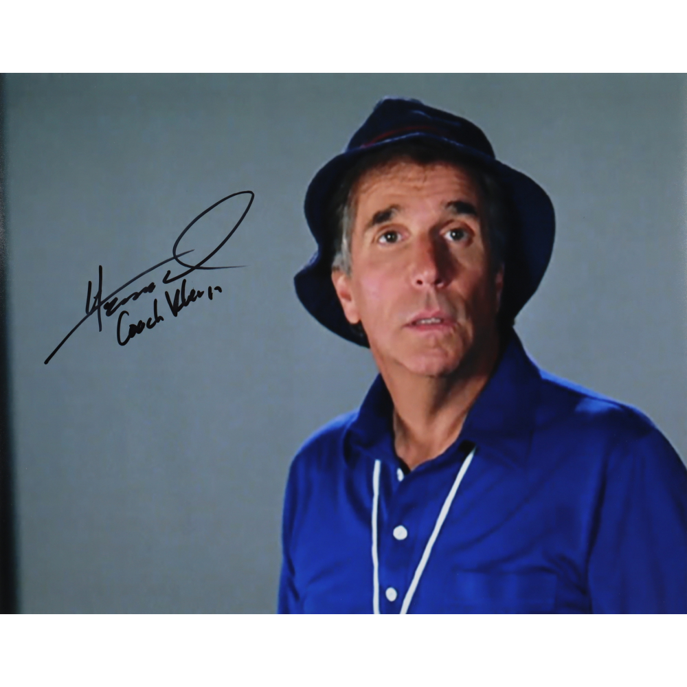 Henry Winkler Signed "The Waterboy" 11x14 Photo Inscribed "Coach Klein ...