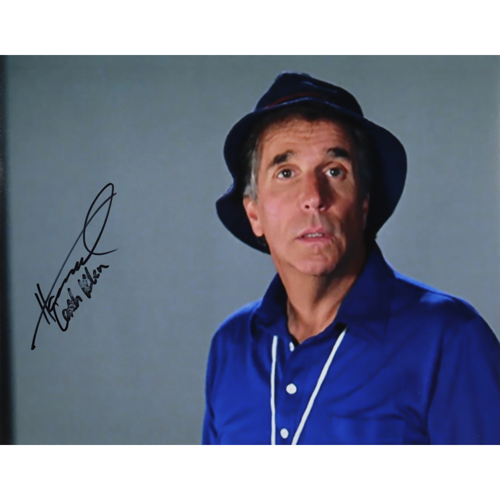 Henry Winkler Signed "The Waterboy" 11x14 Photo Inscribed "Coach Klein ...