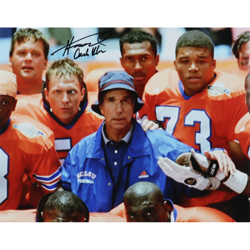 Henry Winkler Signed "The Waterboy" 11x14 Photo Inscribed "Coach Klein ...