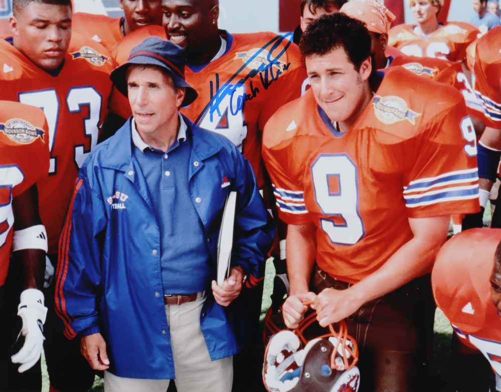 Henry Winkler Signed "The Waterboy" 11x14 Photo Inscribed "Coach Klein ...