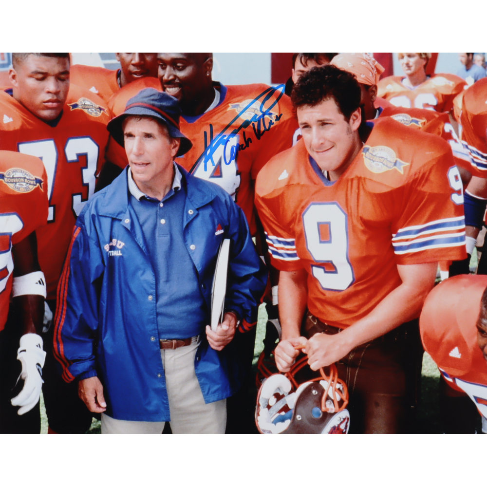 Henry Winkler Signed "The Waterboy" 11x14 Photo Inscribed "Coach Klein ...