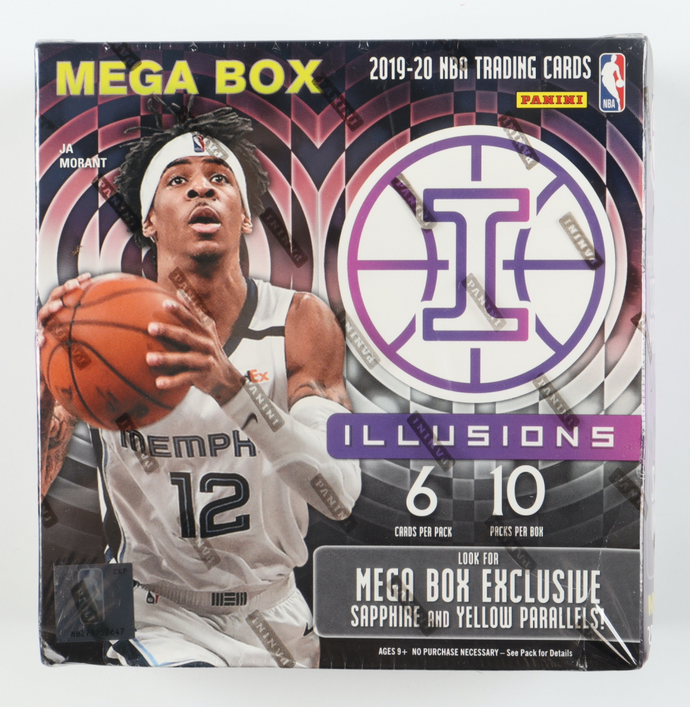 2019-20 Panini Illusions Basketball Mega Box with (10) Packs | Pristine ...