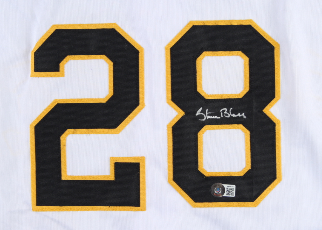 Steve Blass Signed Jersey (Beckett) | Pristine Auction