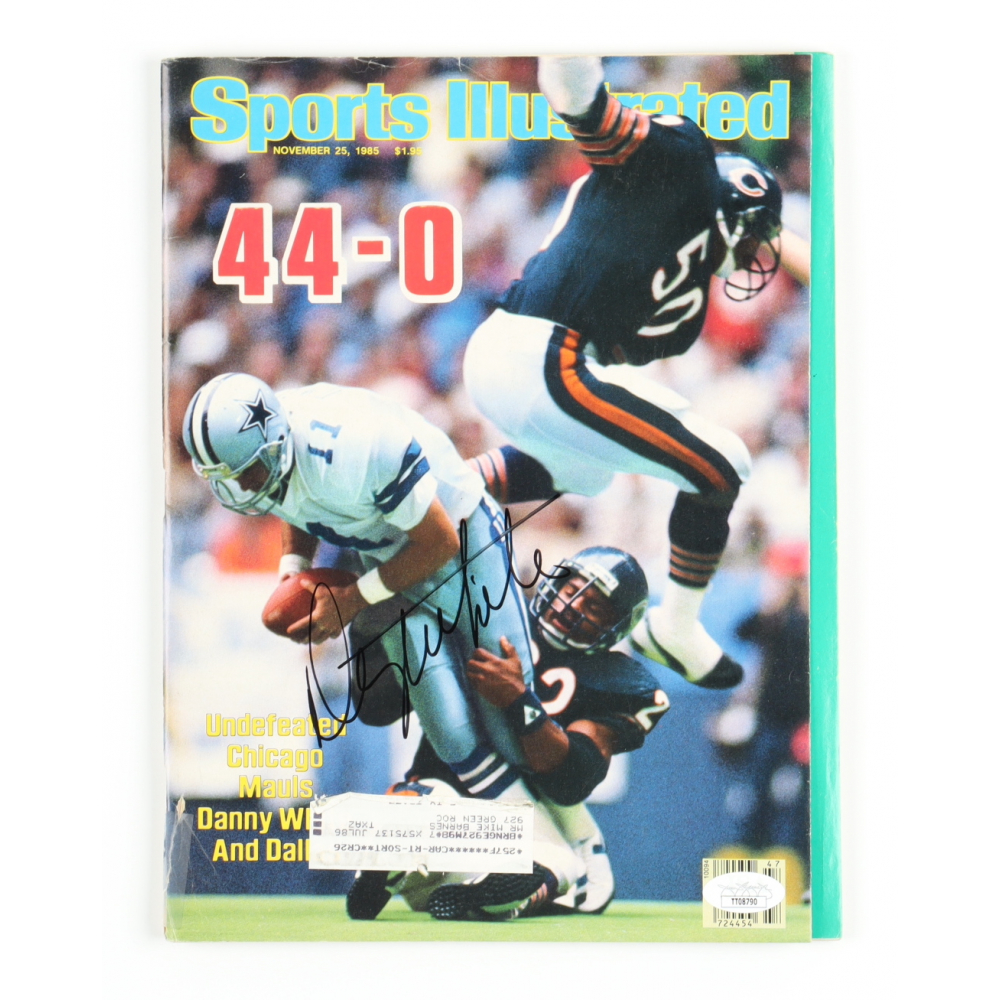 Danny White Signed 1985 Sports Illustrated Magazine (JSA) | Pristine ...