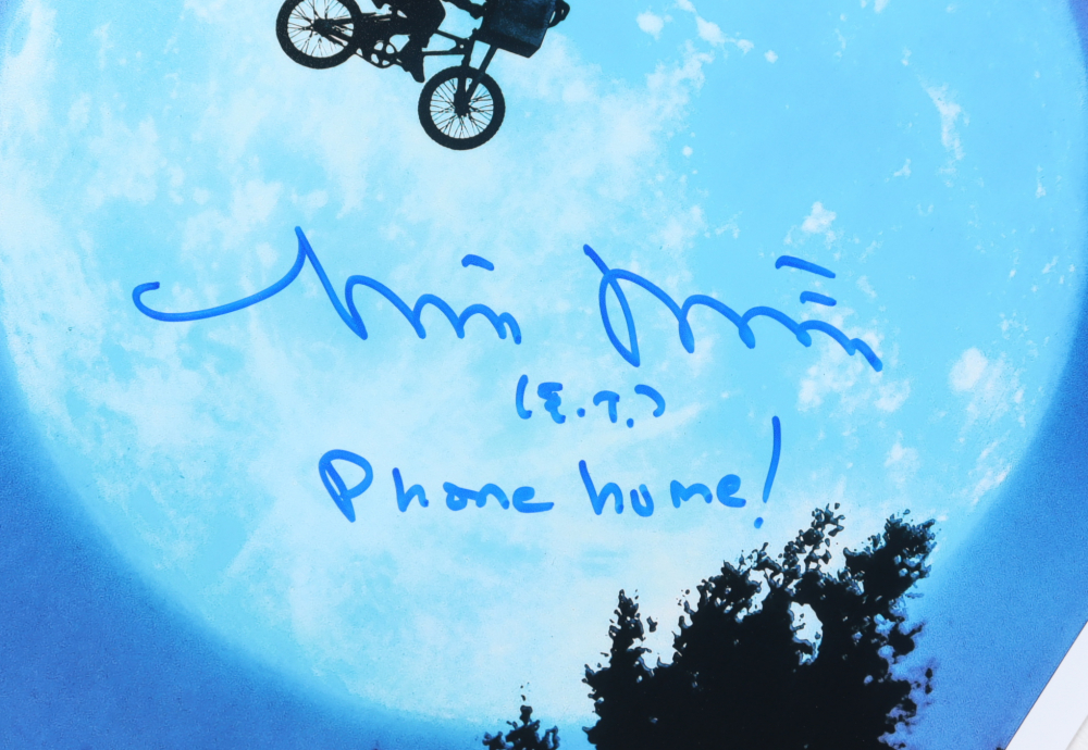 Matthew Demeritt Signed "E.T. the Extra-Terrestrial" 11x17 Photo ...