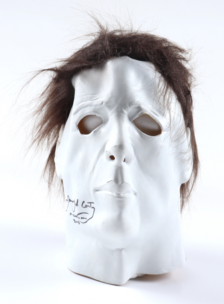 James Jude Courtney Signed "Halloween" Michael Myers Mask Inscribed ...
