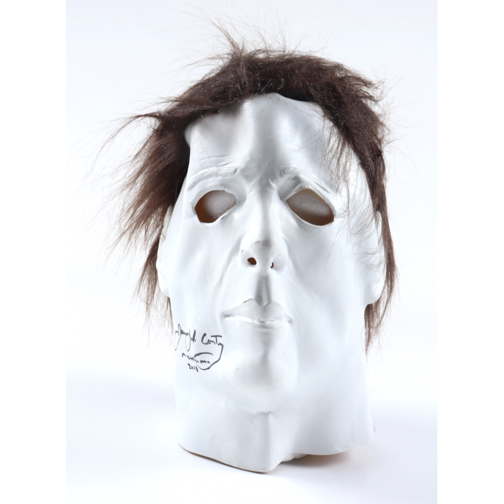 James Jude Courtney Signed "Halloween" Michael Myers Mask Inscribed ...
