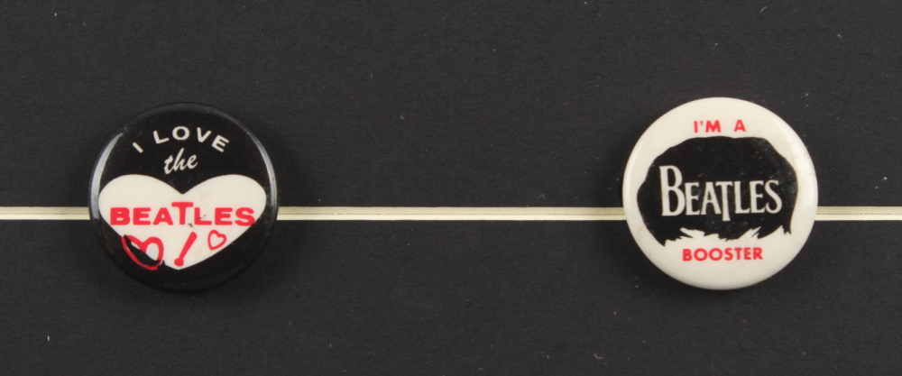 The Beatles 14x14 Custom Framed Photo Display with Set of (2) 1965 ...