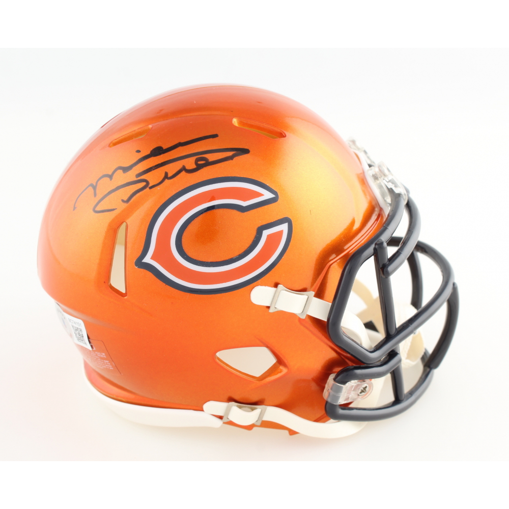 Mike Ditka Signed Bears Flash Alternate Speed Mini Helmet (Beckett ...