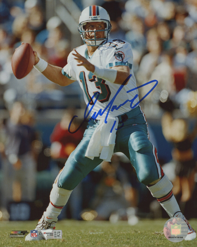 Dan Marino Signed Dolphins 8x10 Photo (Fanatics) | Pristine Auction