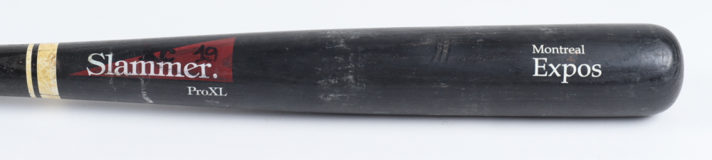 Expos Game-Used KC Slammer Pro Baseball Bat | Pristine Auction
