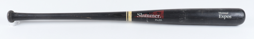 Expos Game-Used KC Slammer Pro Baseball Bat | Pristine Auction
