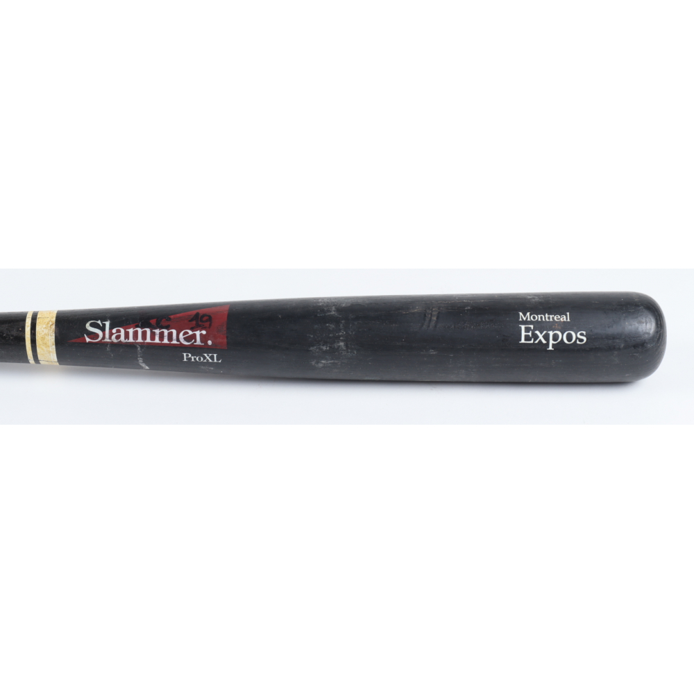 Expos Game-Used KC Slammer Pro Baseball Bat | Pristine Auction