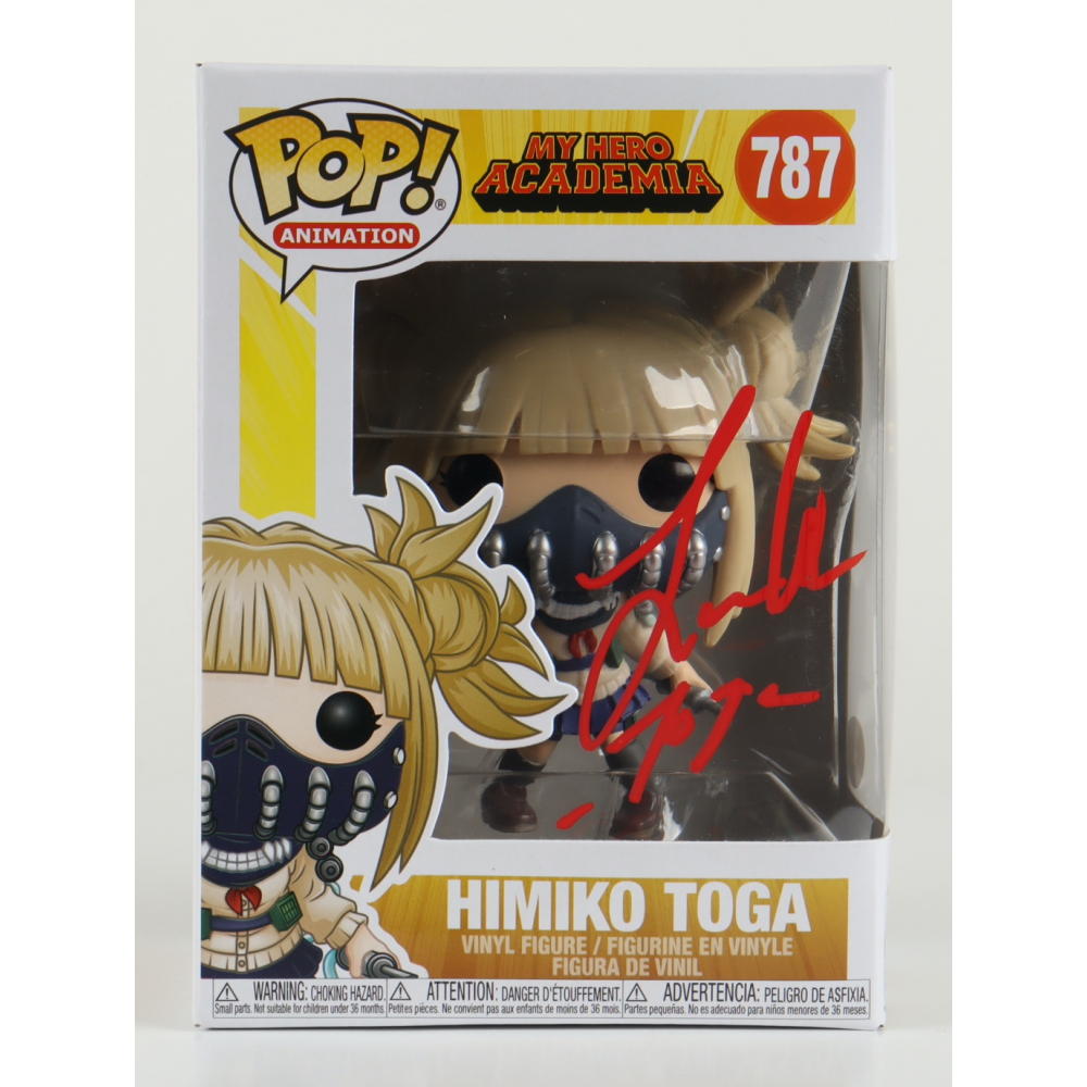 Leah Clark Signed "My Hero Academia" #787 Himiko Toga Funko Pop! Vinyl ...