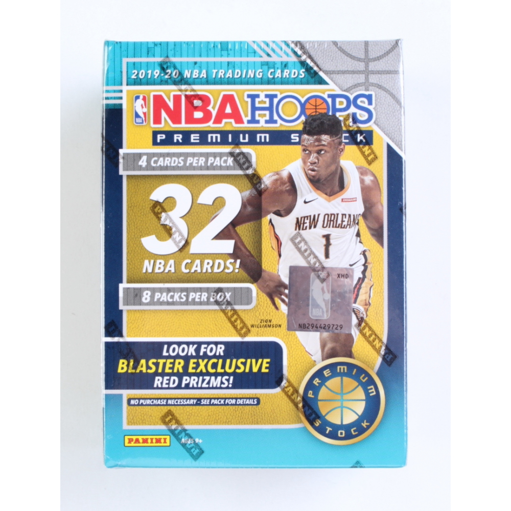 2019-20 Panini Hoops Premium Stock Basketball Blaster Box with (8 ...