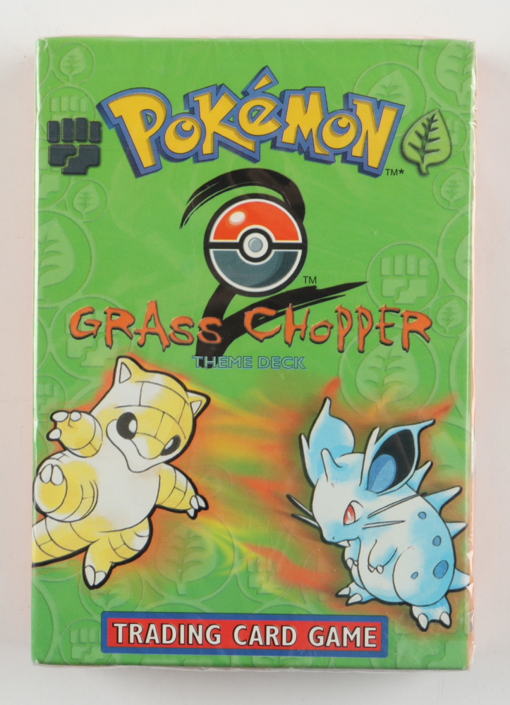 2000 Pokemon Base 2 TCG: Grass Chopper Theme Deck with (60) Cards ...