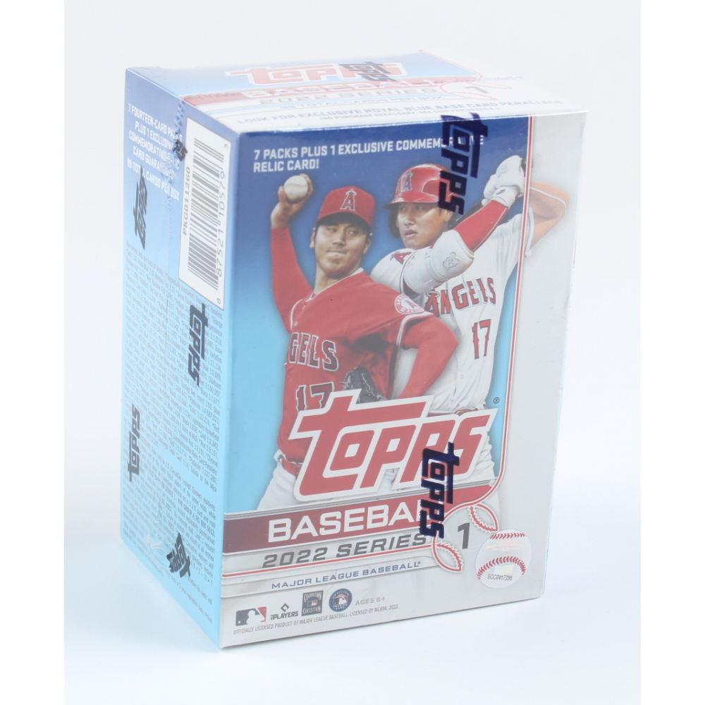 2022 Topps Series 1 Baseball Blaster Box with (7) Packs | Pristine Auction