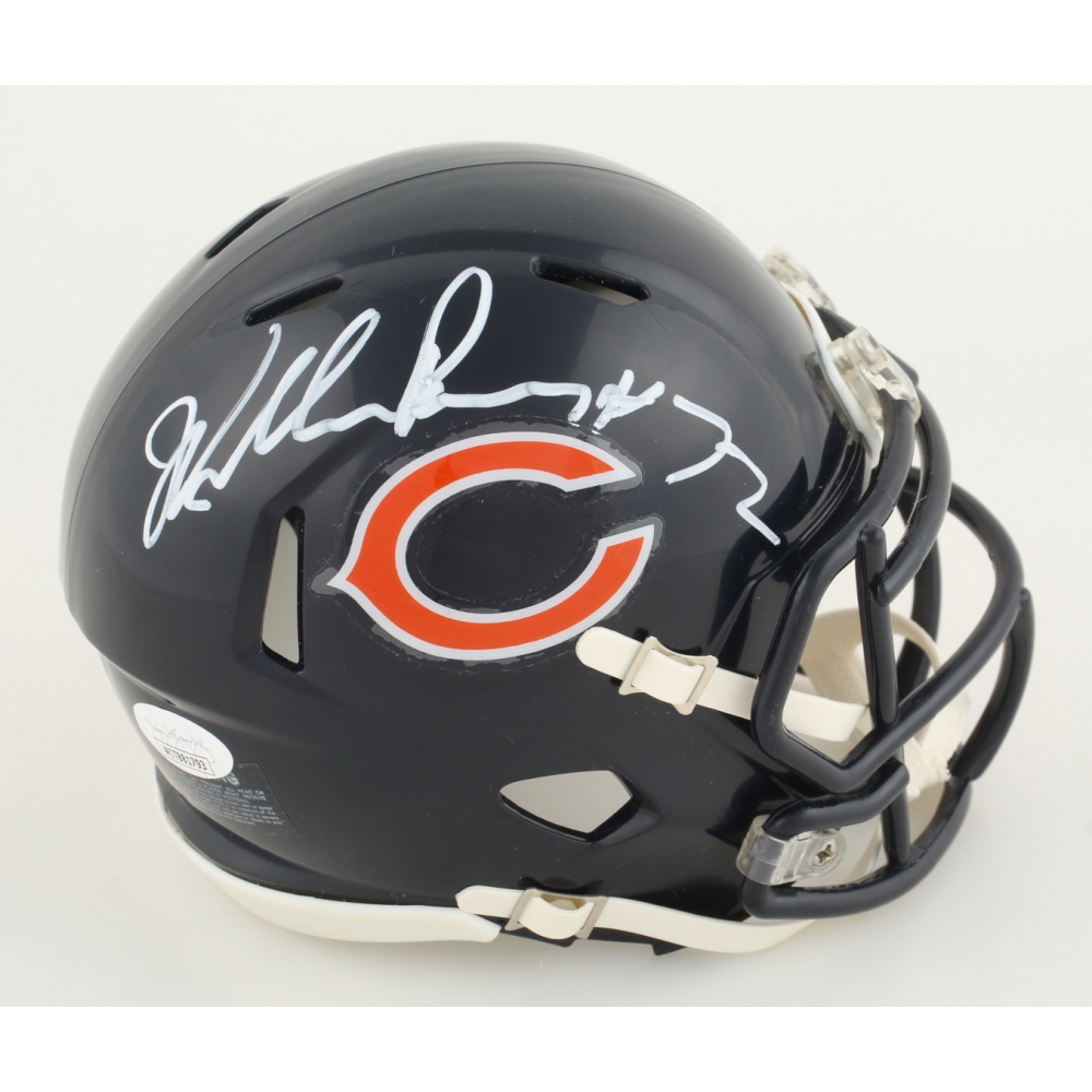 William Perry Signed Bears Speed Mini Helmet (JSA) | Pristine Auction