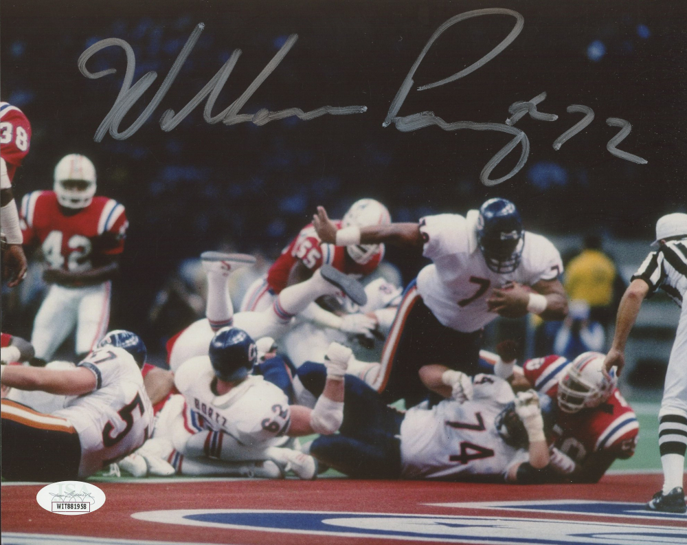 William Perry Signed Bears 8x10 Photo (JSA) | Pristine Auction