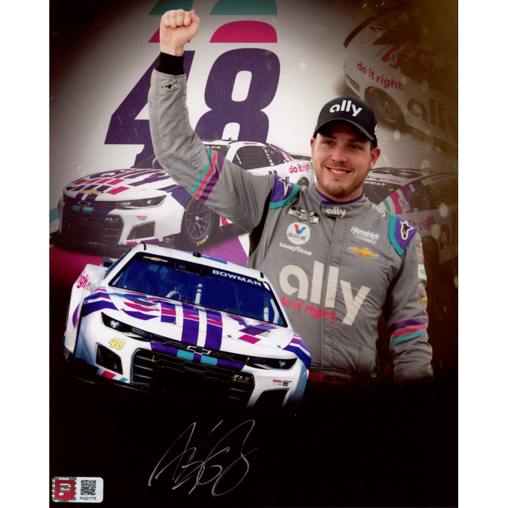 Alex Bowman Signed NASCAR Cup Series 8x10 Photo (PA) | Pristine Auction
