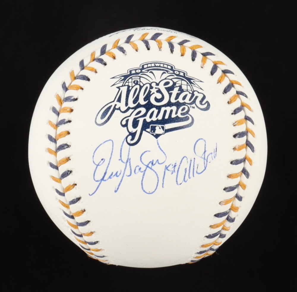 Eric Gagne Signed 2002 All-Star Game Logo Baseball (Beckett) | Pristine ...
