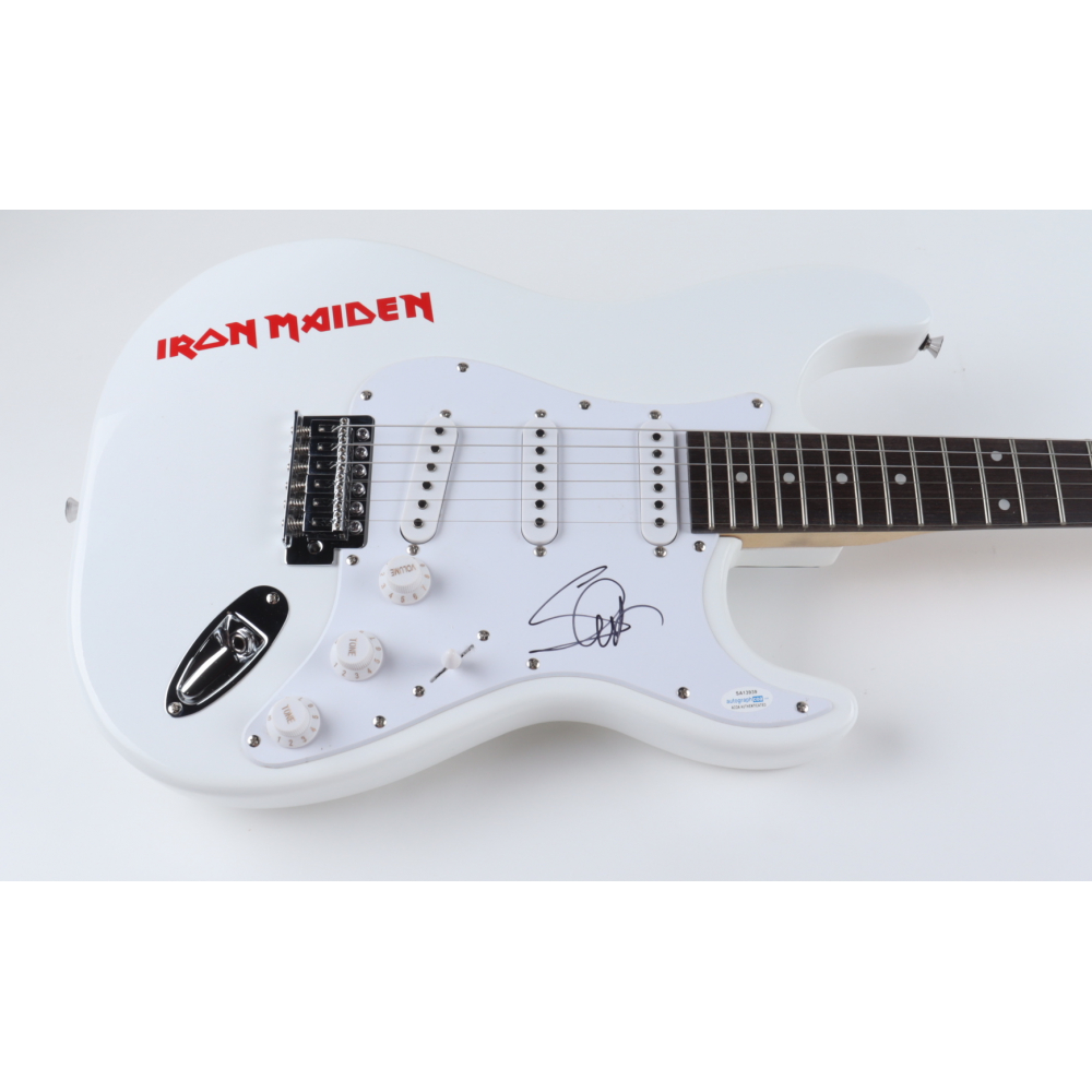 Steve Harris Signed "Iron Maiden" Huntington 39" Electric Guitar ...