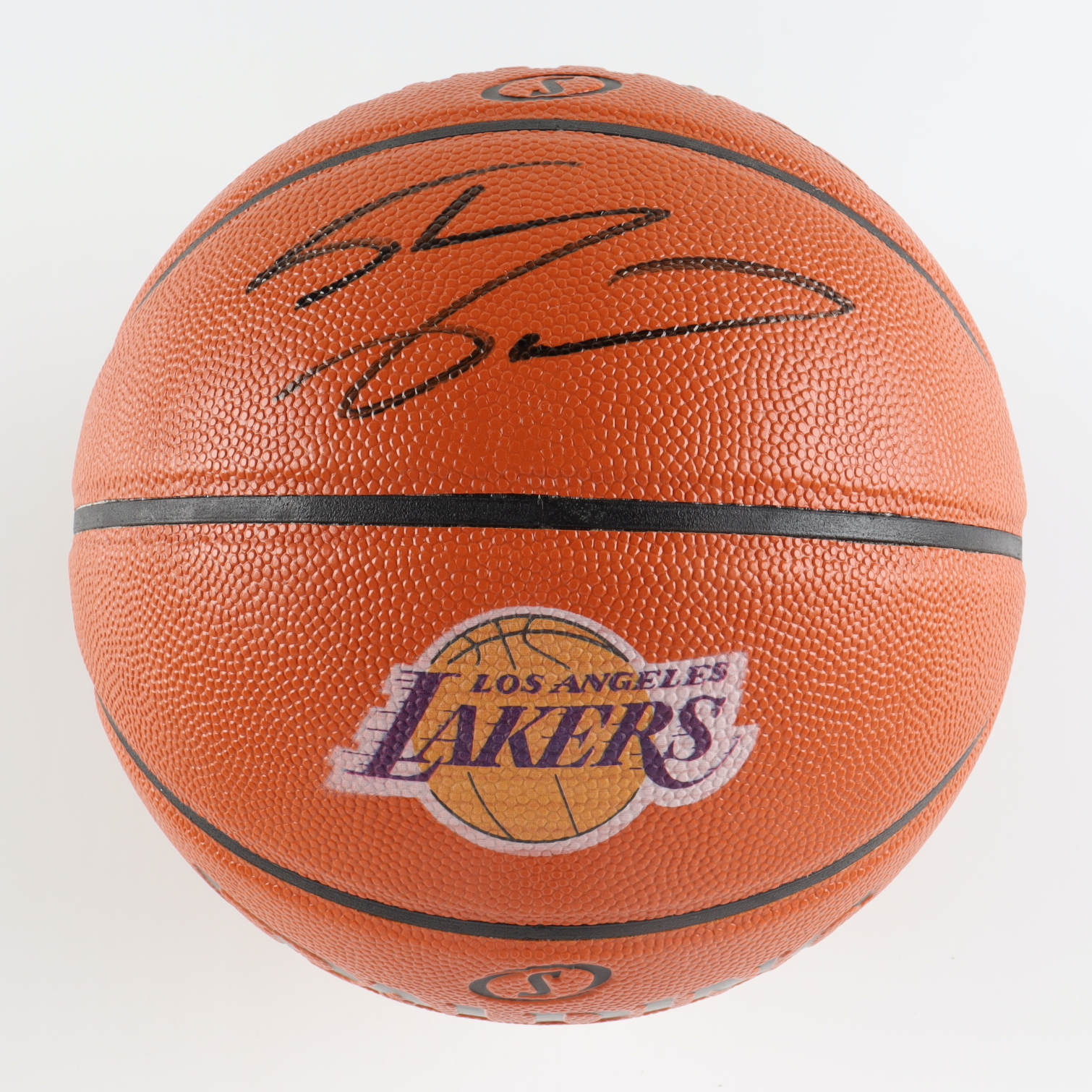 Shaquille O'Neal Signed Lakers Logo Official Game Ball Series ...