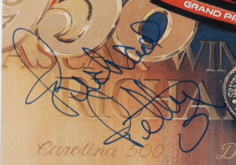 Richard Petty Signed "The Randleman Rocket" 11x14 Print (JSA ...