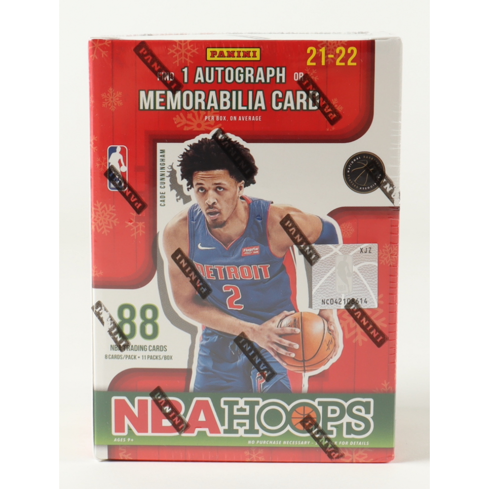 2021-22 Panini NBA Hoops Winter Basketball Blaster Box with (11) Packs ...