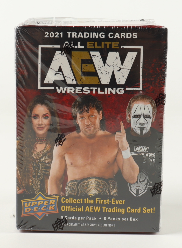 2021 Upper Deck All Elite Wrestling AEW Blaster Box with (8) Packs ...
