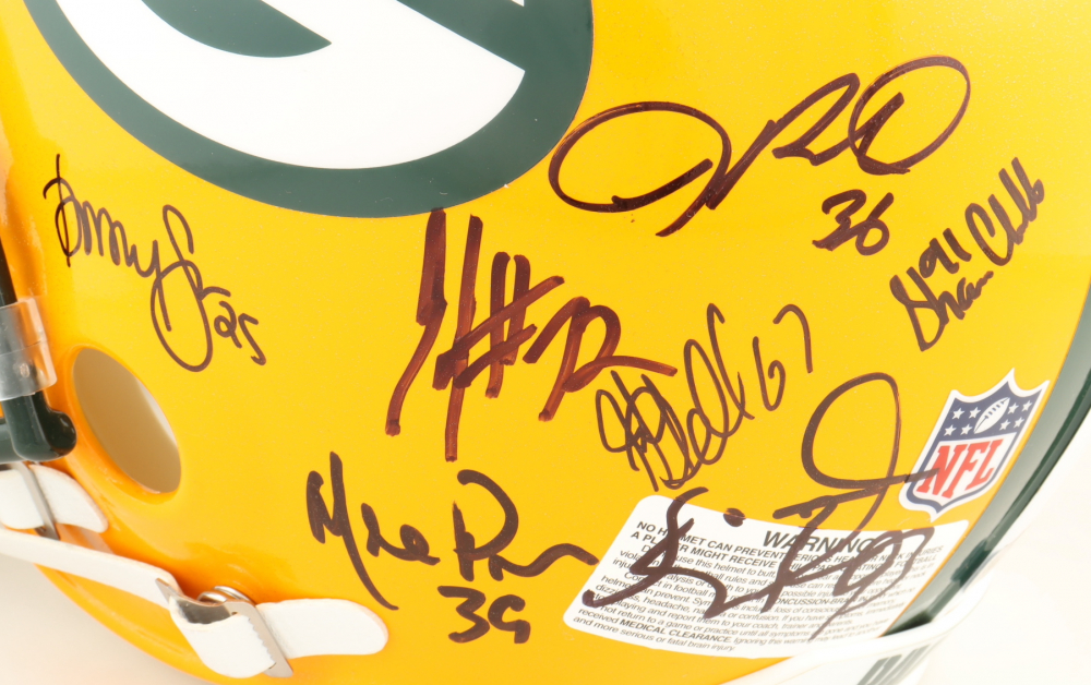 Packers Super Bowl XXXI Champions Full-Size Authentic On-Field Helmet ...