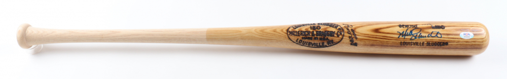 Mike Schmidt Signed Louisville Slugger Powerized Baseball Bat (PSA ...