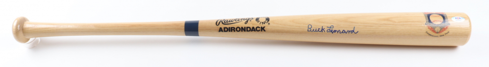 Buck Leonard Signed Rawlings Adirondack Pro Ring Baseball Bat (PSA ...