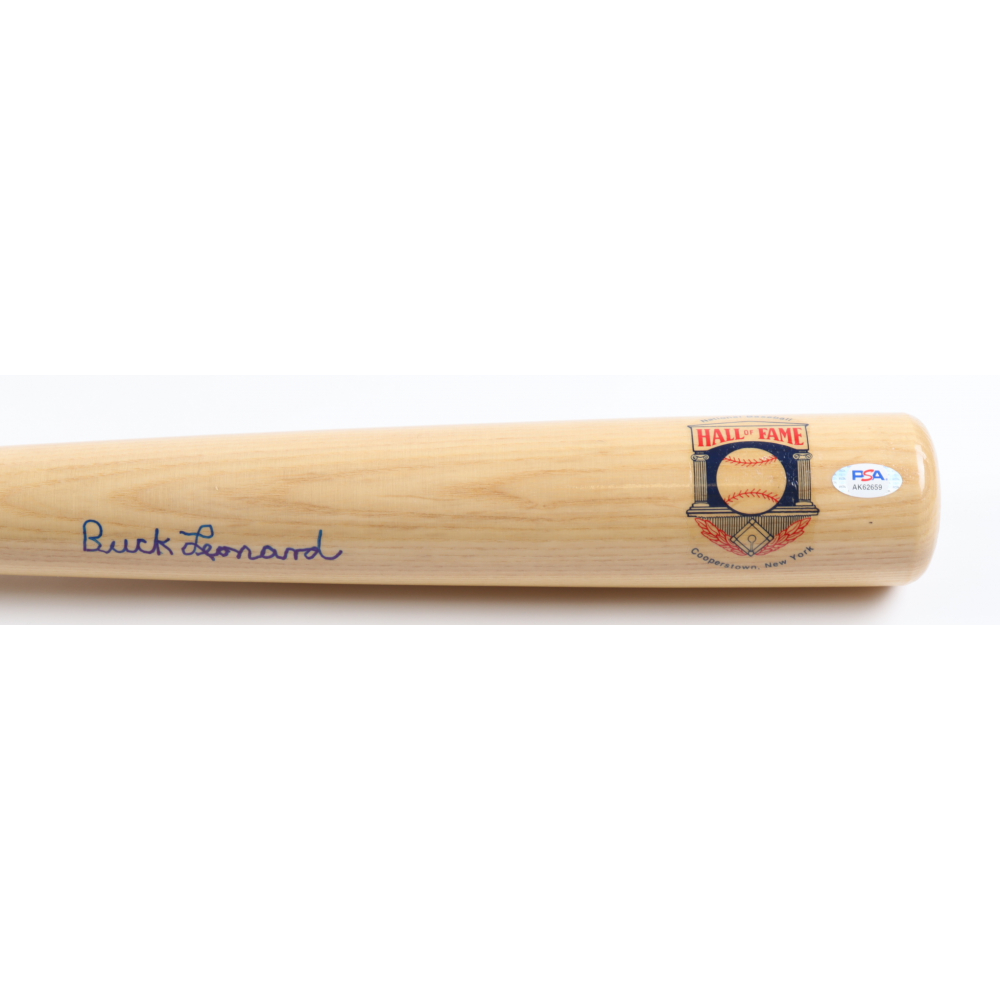 Buck Leonard Signed Rawlings Adirondack Pro Ring Baseball Bat (PSA ...