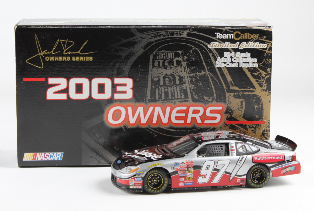 Kurt Busch Signed LE #97 Sharpie / 2003 Ford Taurus - 1:24 Premium ...