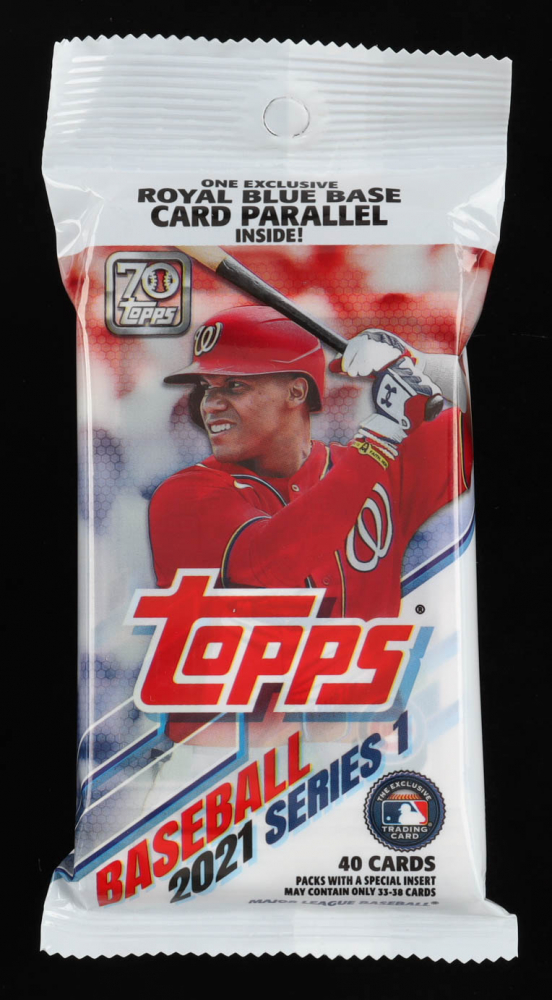 2021 Topps Series One Baseball Jumbo Value Pack with (40) Cards ...