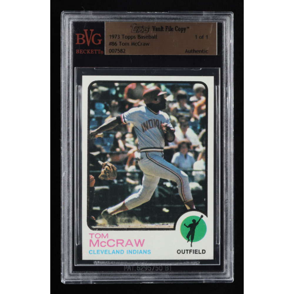 Tom McCraw 1973 Topps #86 (BVG) | Pristine Auction