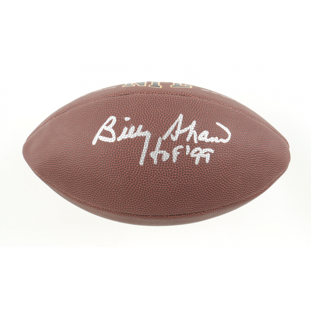 Billy Shaw Signed NFL Football Inscribed "HOF '99" (TSE) | Pristine Auction