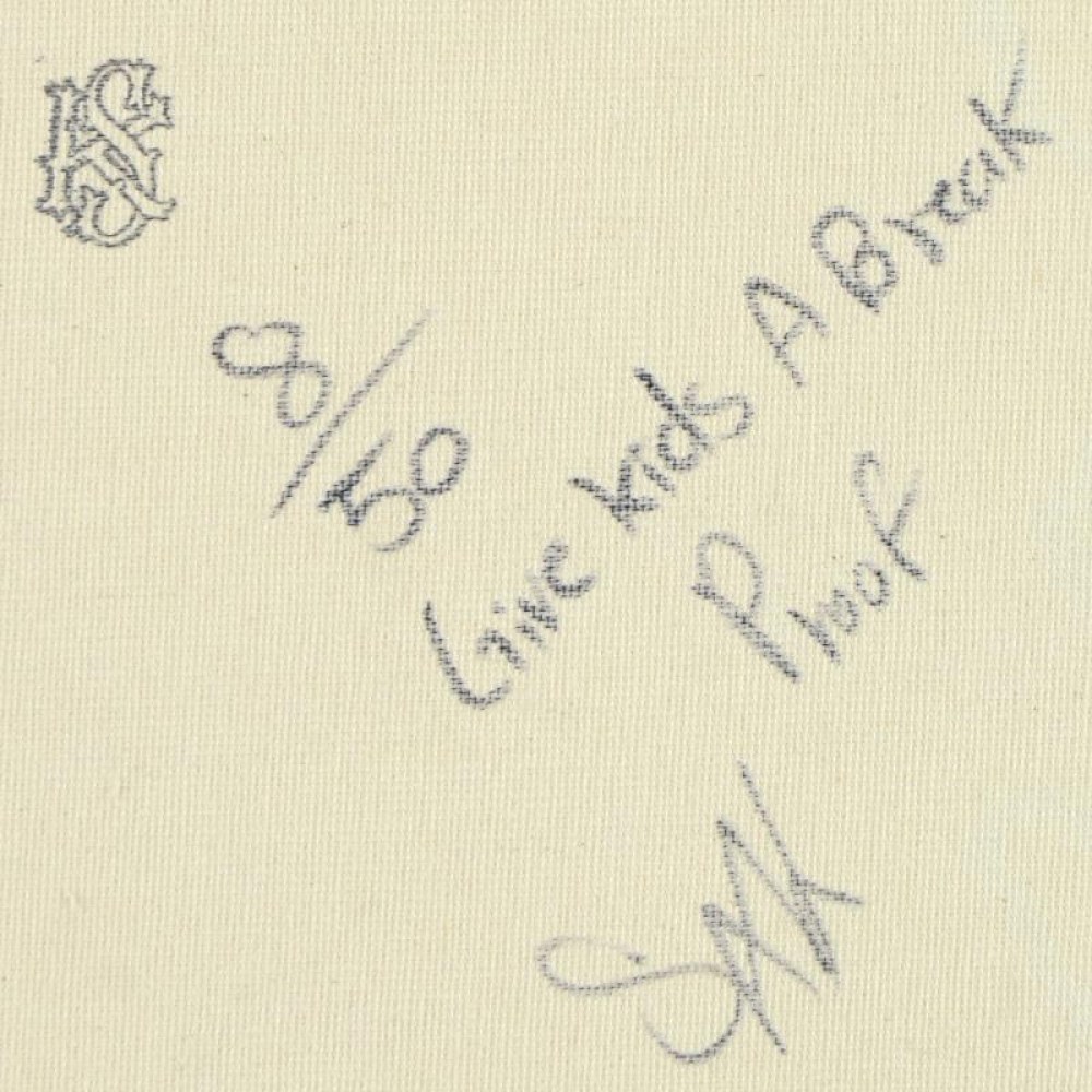 Steve Kaufman Signed "Fidel Castro" LE 24x24 Hand-Pulled Silkscreen on ...